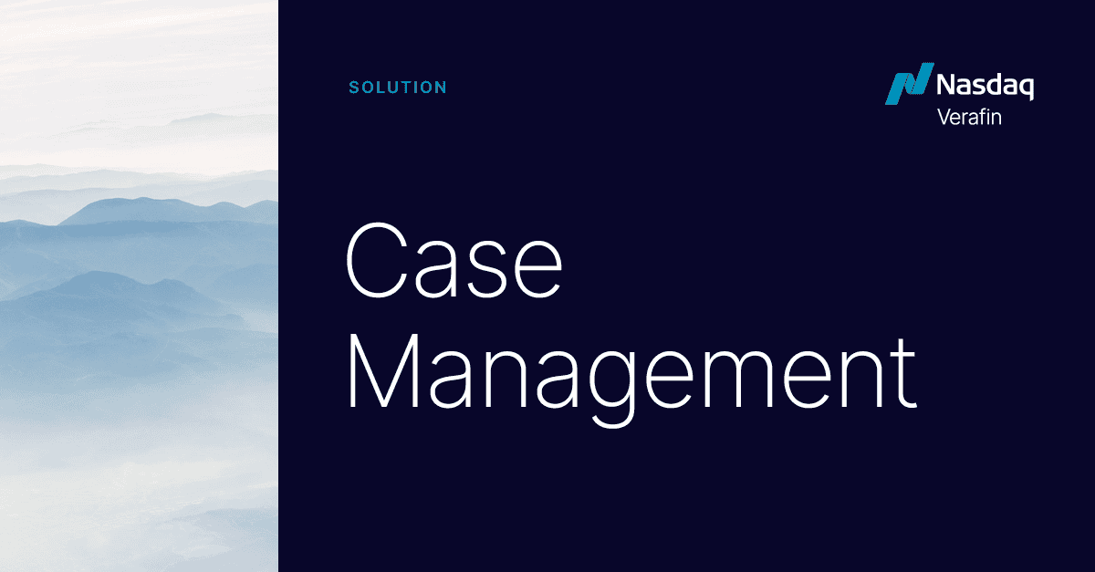Fully Integrated Case Management for Improved Investigation & Reporting