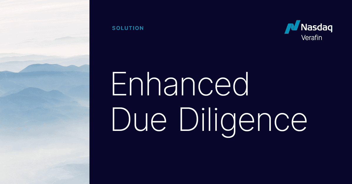 Enhanced Due Diligence