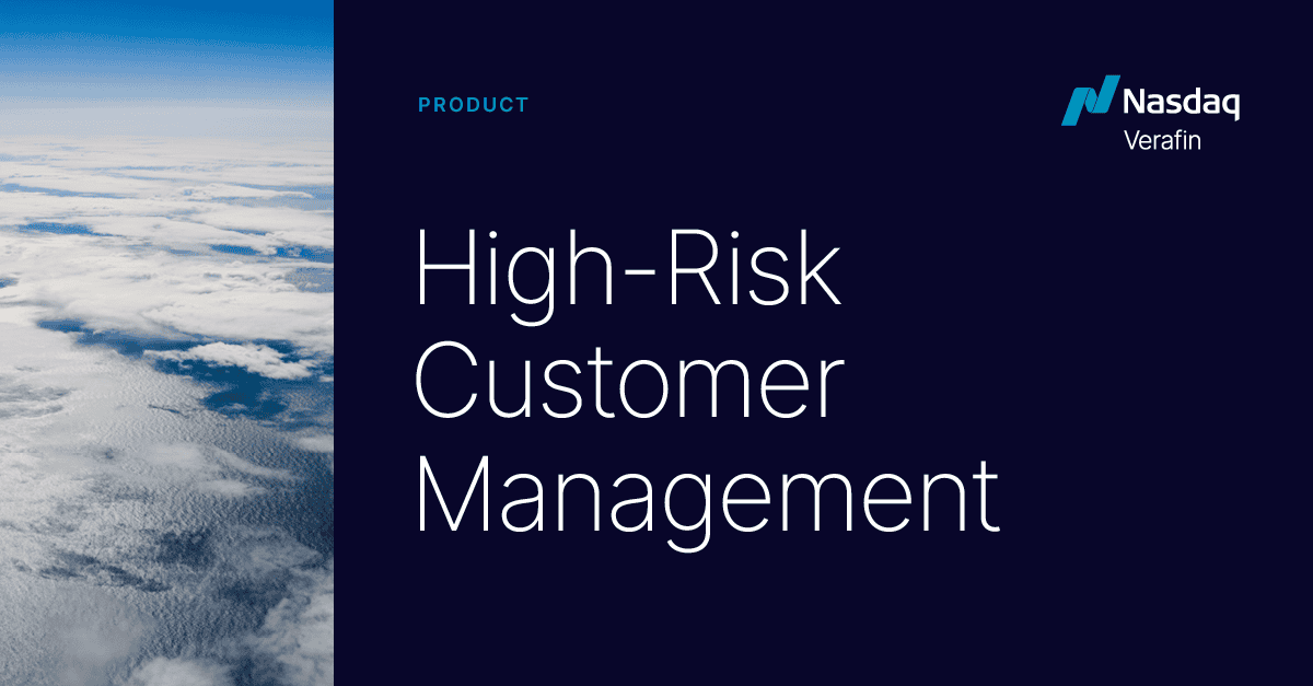 High-Risk Customer Management Software