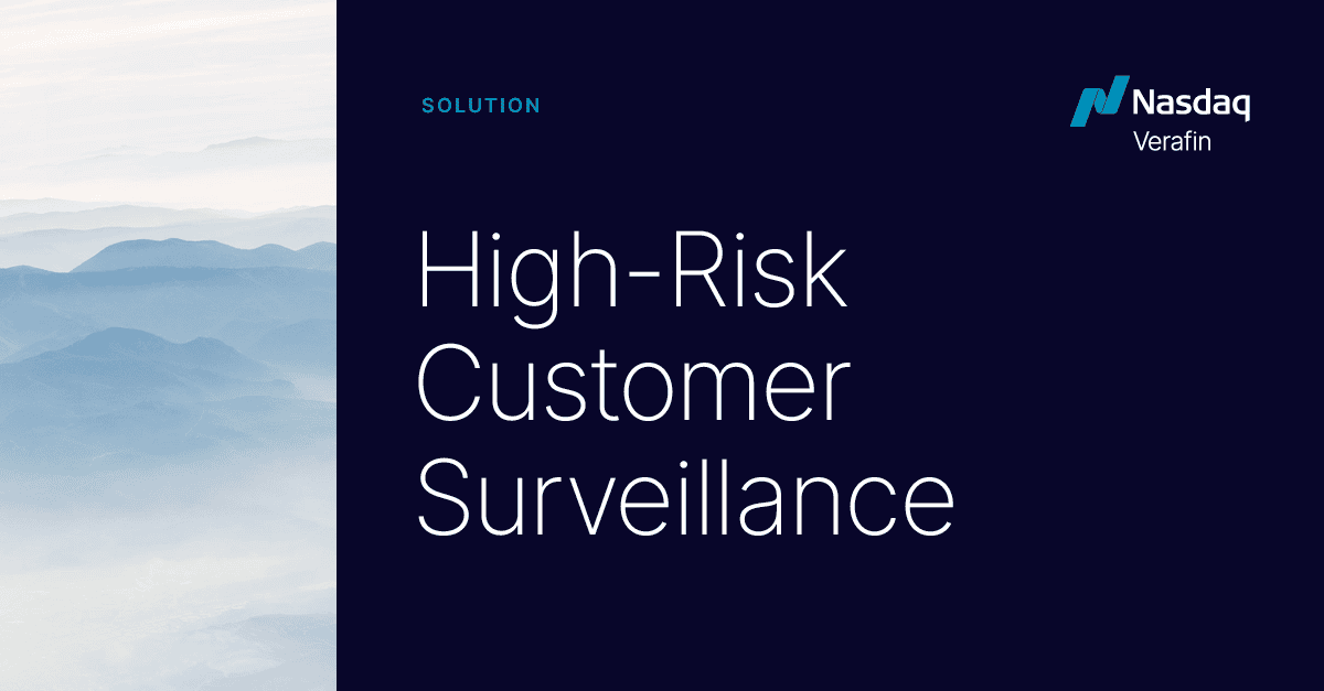 High-Risk Customer Surveillance