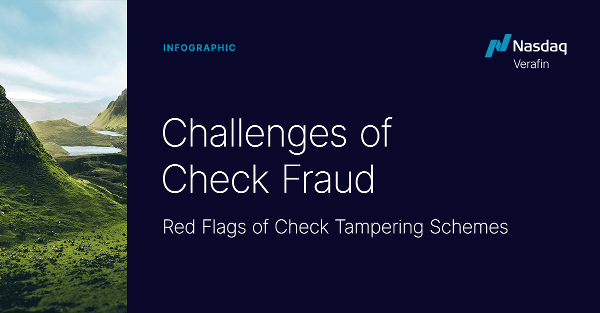 Check Fraud Challenges - Nasdaq Verafin