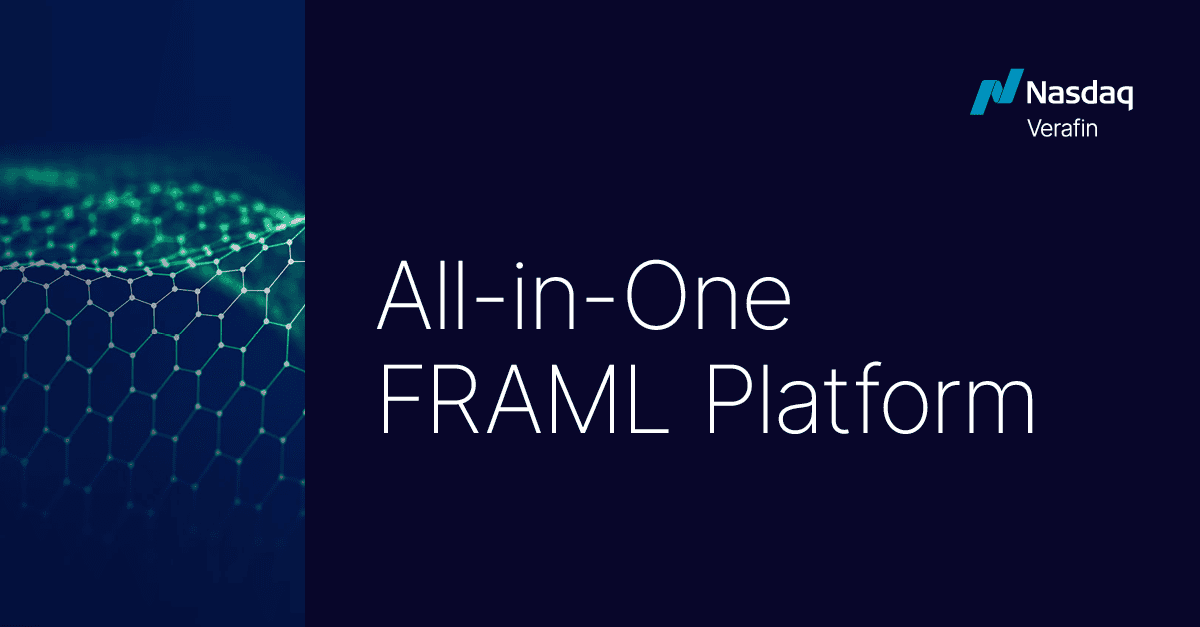 All-in-One FRAML Platform - Nasdaq Verafin