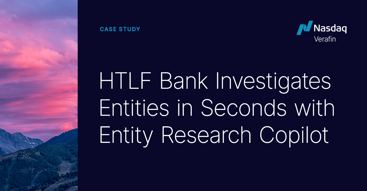 HTLF Bank Investigates Entities in Seconds with Entity Research Copilot ...